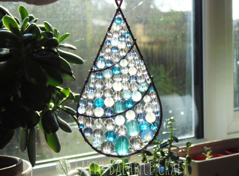 Dewdrop Suncatcher WIPs | Wire Craft Video Tutorial