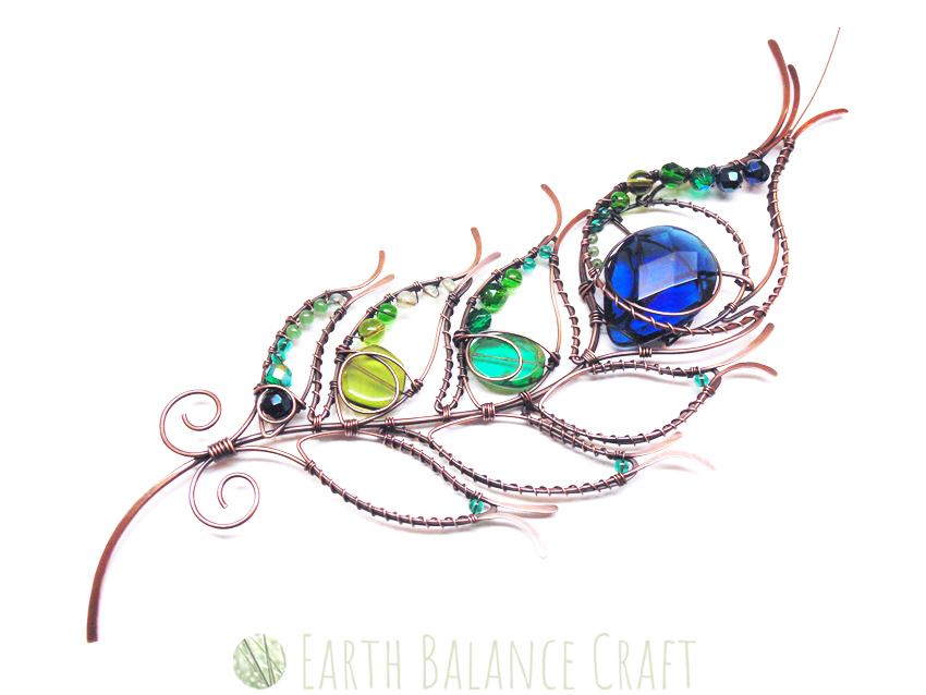 Beautiful Peacocks Handmade | Earth Balance Craft