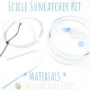 Icicle Suncatcher Kit | Learn to Make a Christmas Ornament