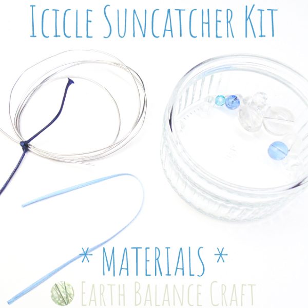 Icicle Suncatcher Kit | Learn to Make a Christmas Ornament