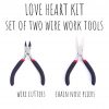 Love Heart Craft Kit | Learn Easy Wire Work Techniques