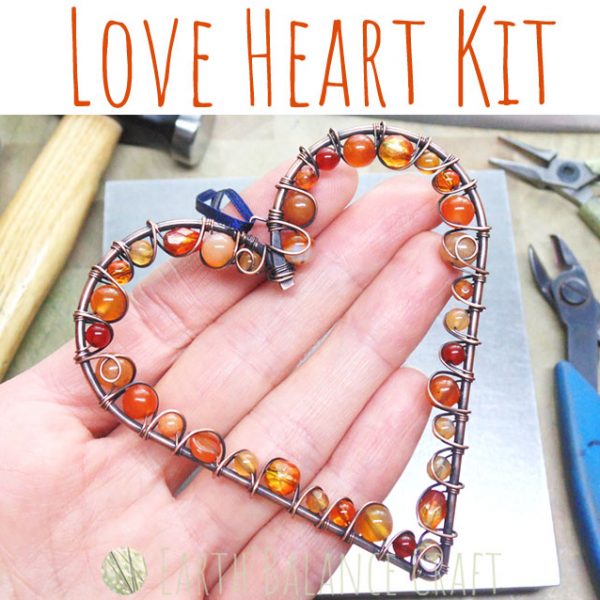 Love Heart Craft Kit | Learn Easy Wire Work Techniques