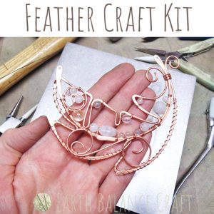 Wire Feather Tutorial | Earth Balance Craft