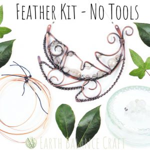 Wire Feather Tutorial | Earth Balance Craft