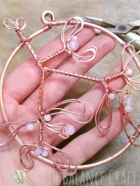 The Making Of Copper Wire Work Home Crafts | Earth Balance Craft