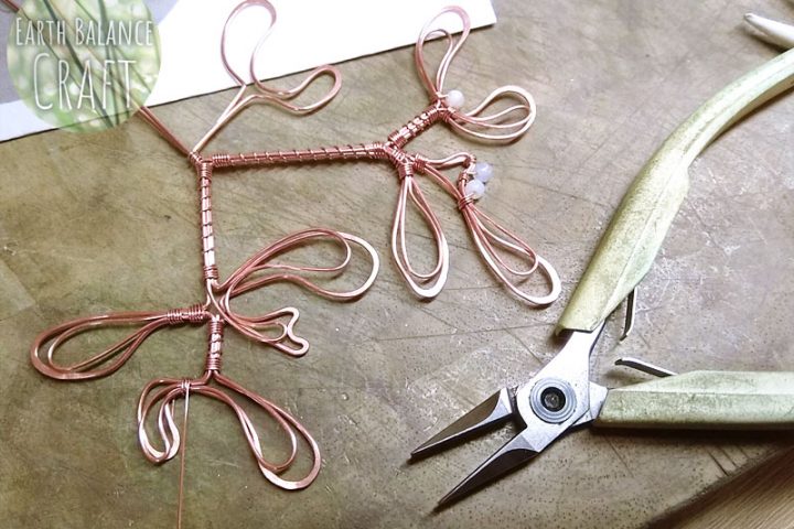 The Making Of Copper Wire Work Home Crafts | Earth Balance Craft