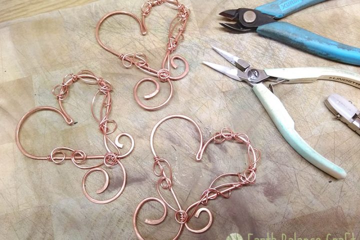 The Making Of Copper Wire Work Home Crafts | Earth Balance Craft