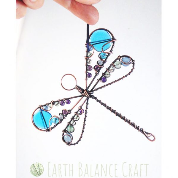 Dragonfly Kit No Tools | Craft Supplies & PDF Tutorial