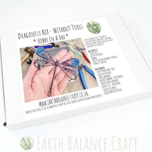 Dragonfly Kit No Tools | Craft Supplies & PDF Tutorial