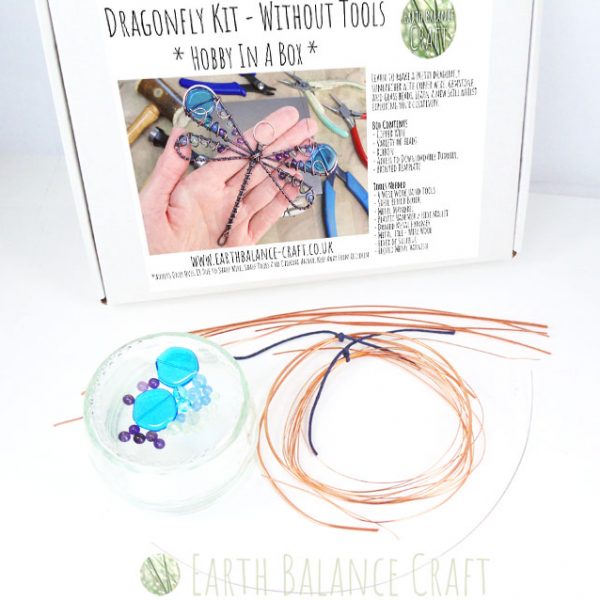 Dragonfly Kit No Tools | Craft Supplies & PDF Tutorial