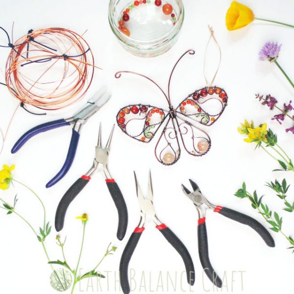 Summer Butterfly Kit With Tools | Earth Balance Craft